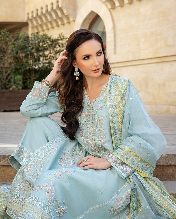 Celestine | Korean Raw Silk Dress Designs & Pret – Mushq