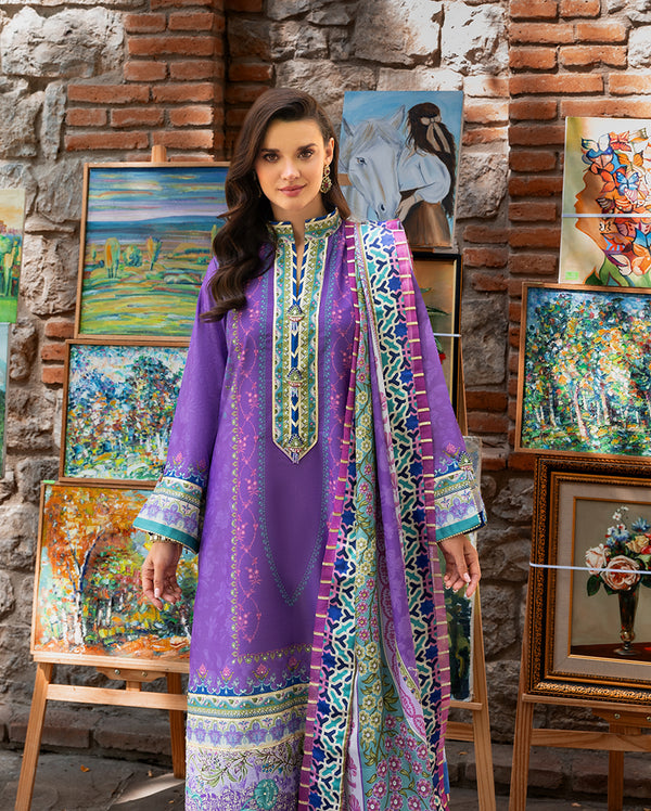 Raw Silk Unstitched Dresses – Elegant Silk Designs | Mushq
